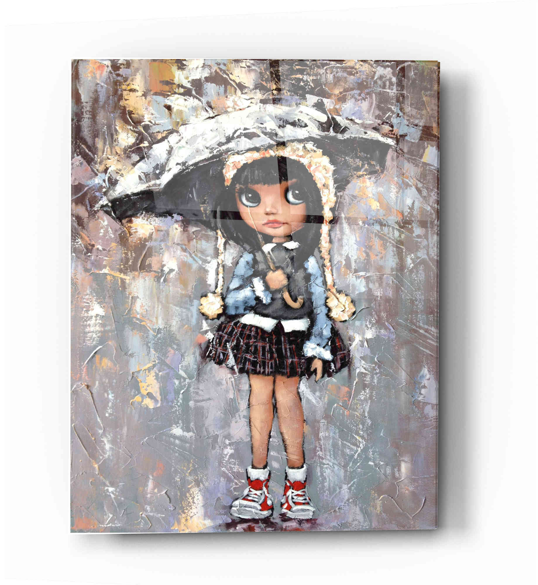 Trinx ''Summer Rain'' By Alexander Gunin, Acrylic Glass Wall Art, 16"X24" - Wayfair Canada